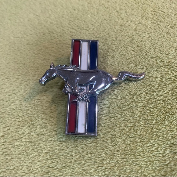 Ford | Other | Vintage Ford Mustang Pony Shelby Emblem Badge Oem | Poshmark